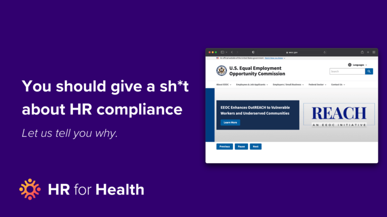 Why HR Compliance Matters for Healthcare Success | hrforhealth.com
