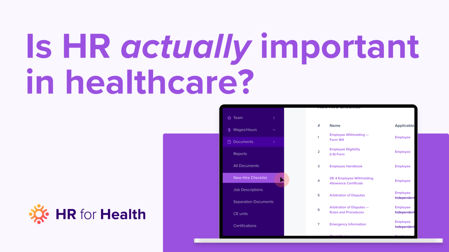 Why Is HR Important in Healthcare? | hrforhealth.com